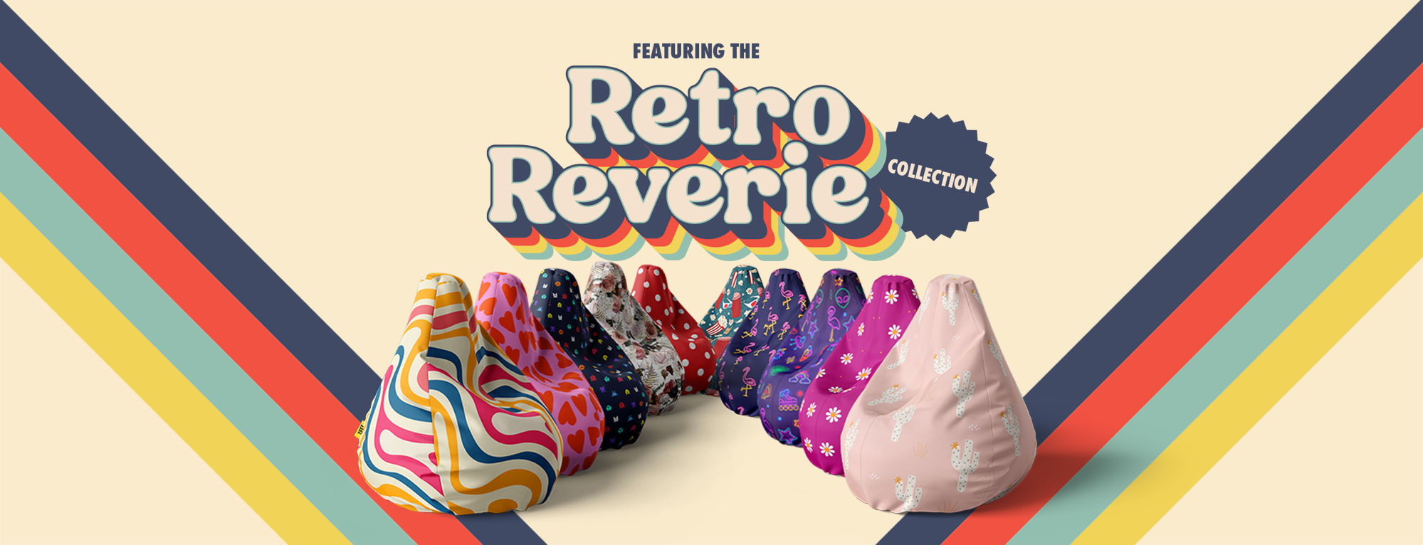 Retro Beanbags – 60s, 70s & 80s Inspired Designs – YEET SEAT
